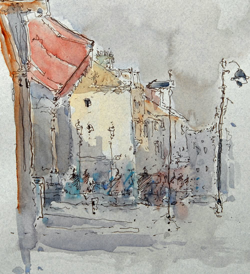 Watercolour Sketchbook - with Brian Ryder - Town House Films