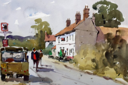 Light And Movement In Watercolour With Jake Winkle