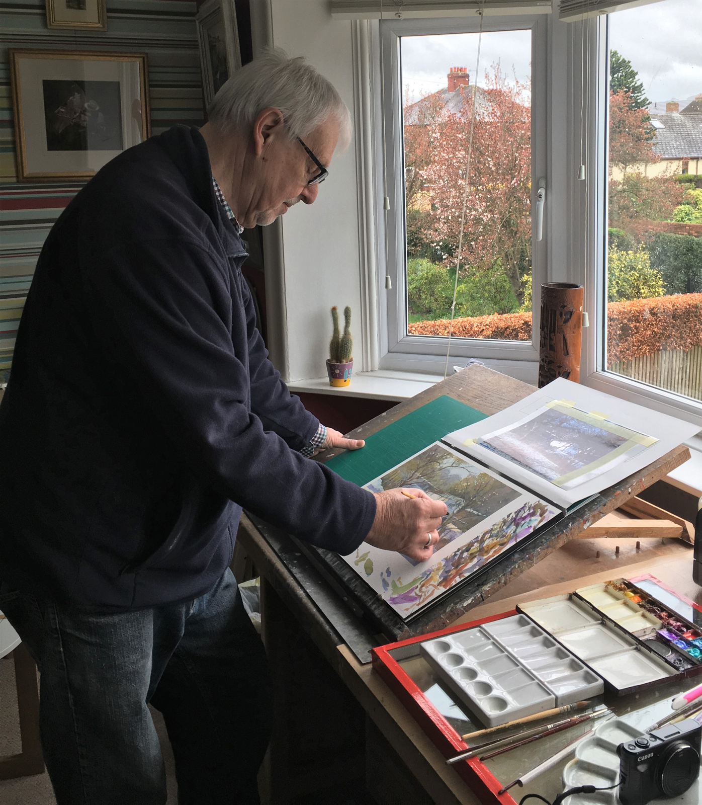 Stage By Stage Watercolour Demonstration By Robert Brindley RSMA - Town ...