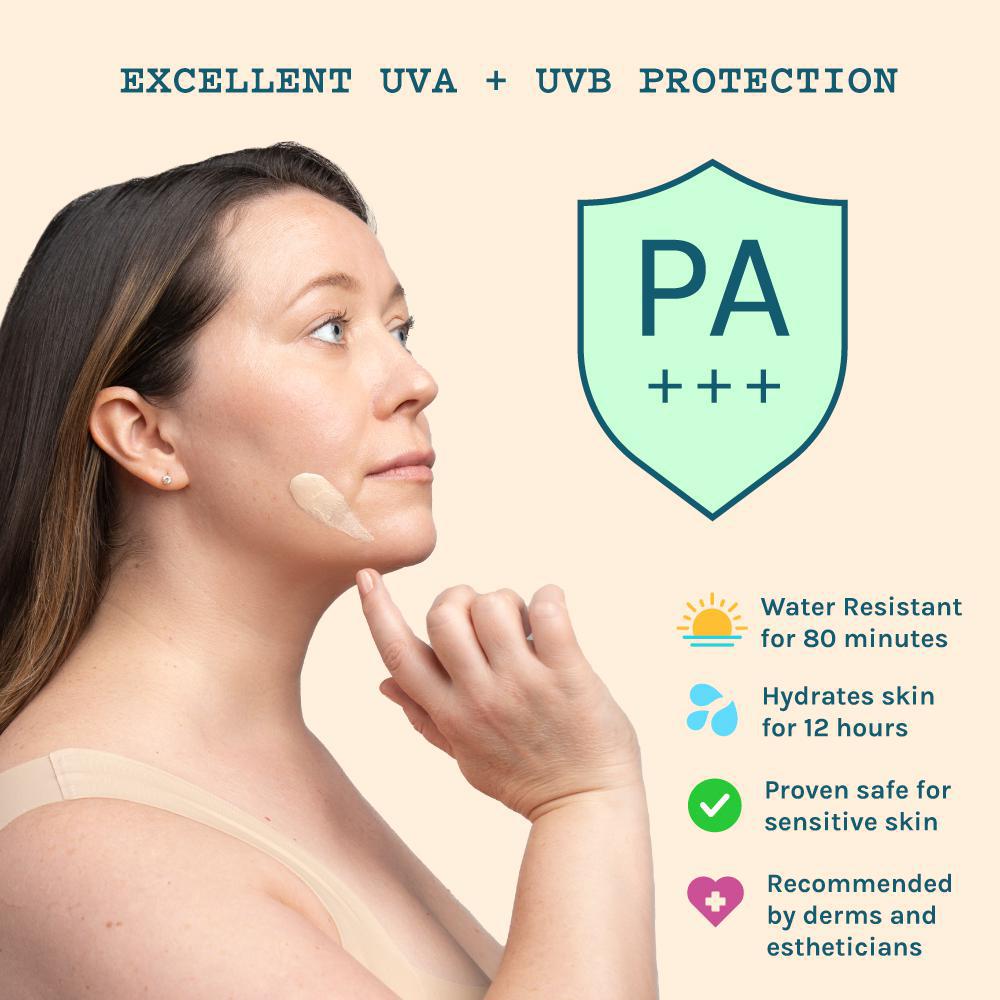 Photonic SPF 30 Natural Zinc Oxide Face Sunscreen for sensitive and ...