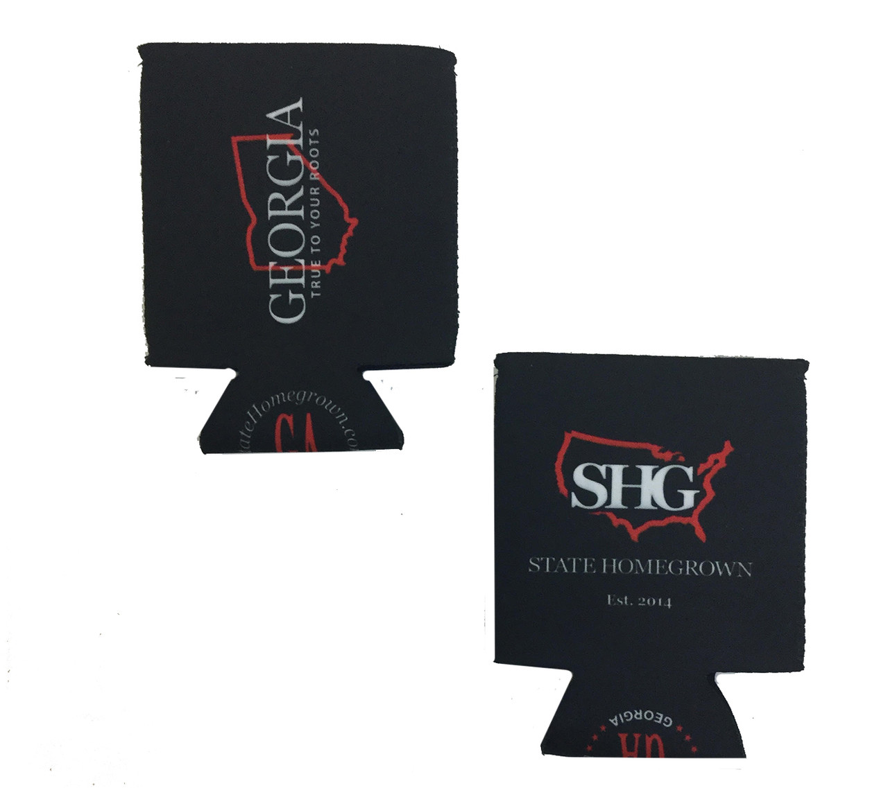 State Homegrown Classic Collapsible Beverage Holder-Georgia Black ...