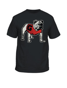 New World Graphics UGA Glitter Mark Short Sleeve Graphic T-Shirt ...