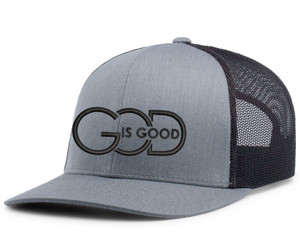 Mens Christian Hat God is Good Mens Christian Mesh Back Trucker Hat ...
