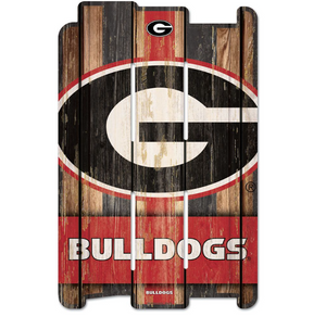 WinCraft Collegiate NCAA UGA Georgia Bulldogs Plank Wooden Sign - Trenz ...