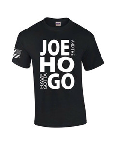 Joe And The Ho Have Gotta Go Funny Political Mens Flag Sleeve T-shirt ...