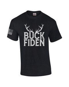 Buck Fiden Funny Mens Patriotic Short Sleeve T-shirt Graphic Tee ...