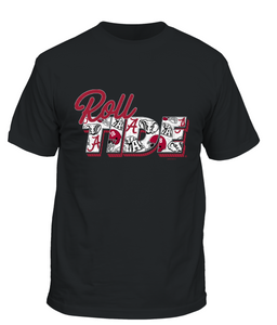 New World Graphics Alabama Roll Tide Crimson Logo Fill Mens Short ...