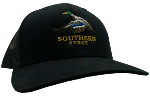 Southern Strut Embroidered Mallard Duck Mesh Back Trucker Hat Baseball ...