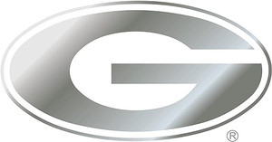 Craftique UGA Silver G Logo Decal, 6in - Trenz Shirt Company