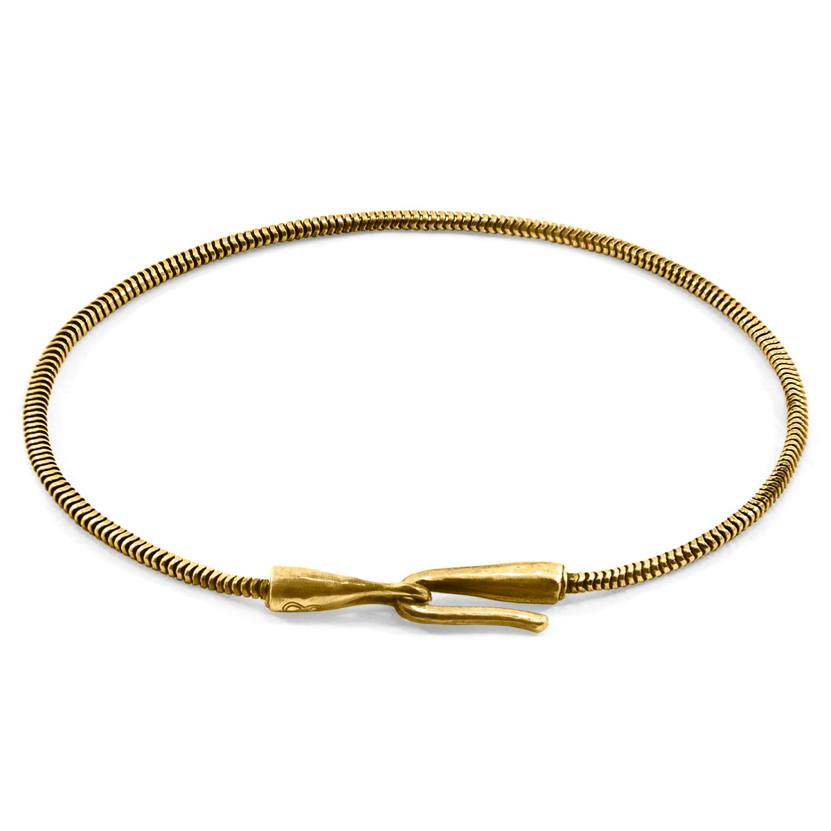 Gallant Sail 9ct Yellow Gold Chain SKINNY Bracelet | ANCHOR & CREW