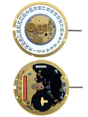 ETA 255.111 Date Quartz Movement | 3 Hands | Watch Movements