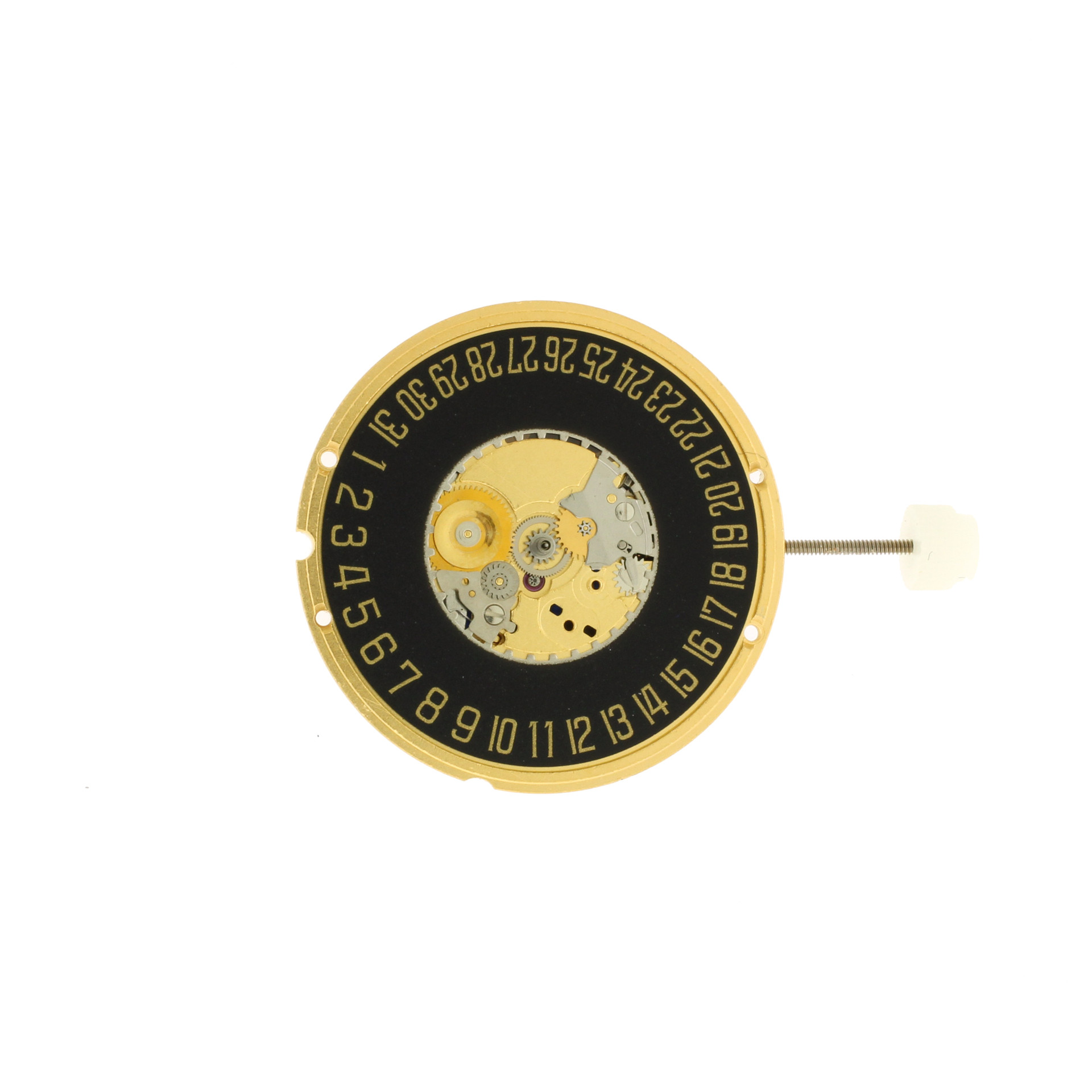 ETA 955.112 Black Calender at 6 Quartz Watch Movements