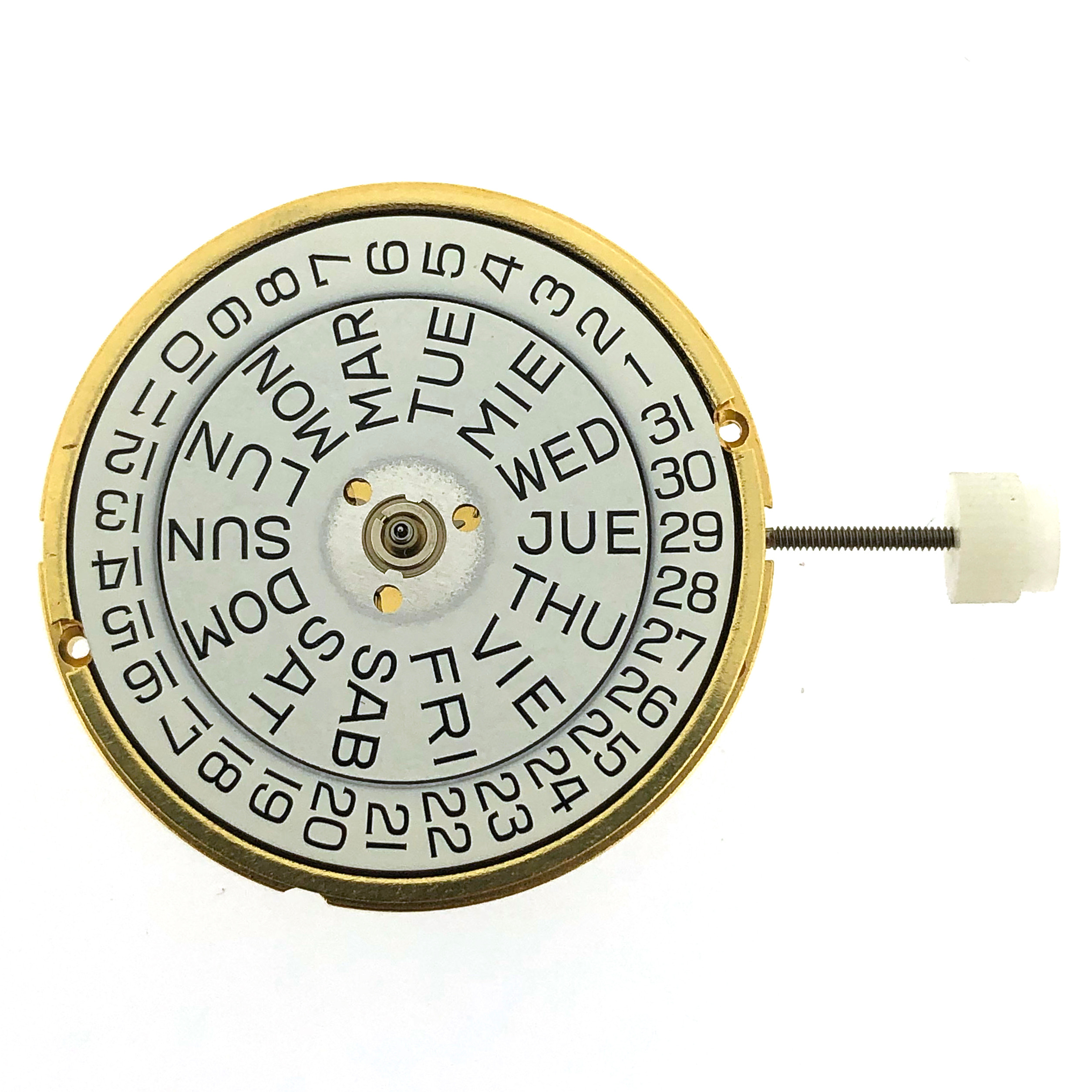 ETA 255.121 Quartz Swiss Movement Watch Parts Watch Material