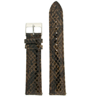 Leather Snake Skin Watch Band in Quick Release Easy Change Watch Bands ...