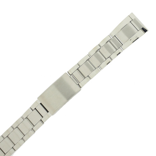 Oyster Style Metal Link Stainless Steel Watch Band