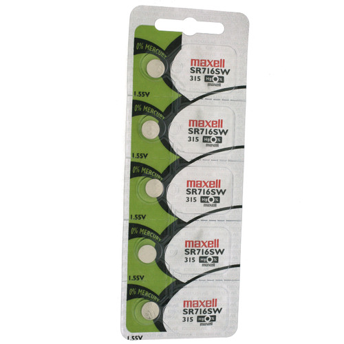 MAXELL 315 SR716SW Watch Battery Tools