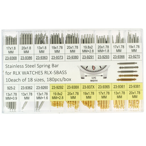 Spring Bar Assortment to Fit Rolex 16610 Watchmaterial