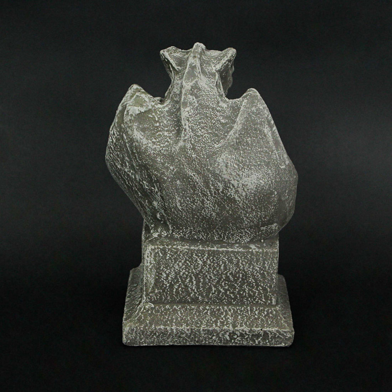 Gargoyle With Laptop Computer Concrete Statue - Things2Die4