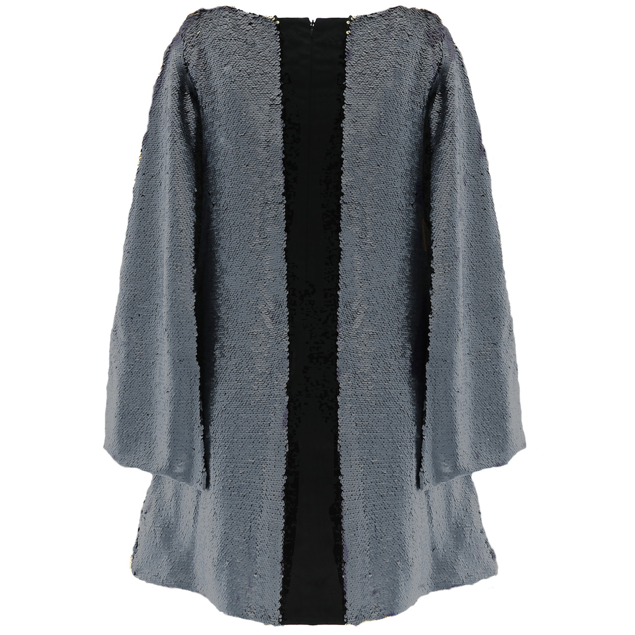 RECTANGLE Sequinned Dark-Blue Dress - DALB