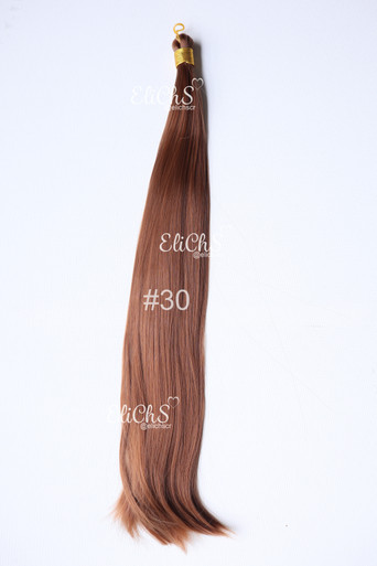 Cabello para trenzas de seda Bone color #30
