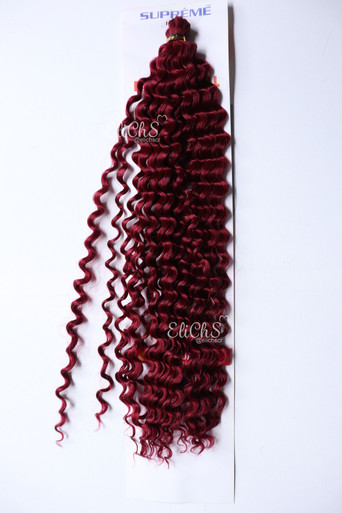 Cabello para trenzas y para crochet Dom deep wave Largo 22 color BG ...