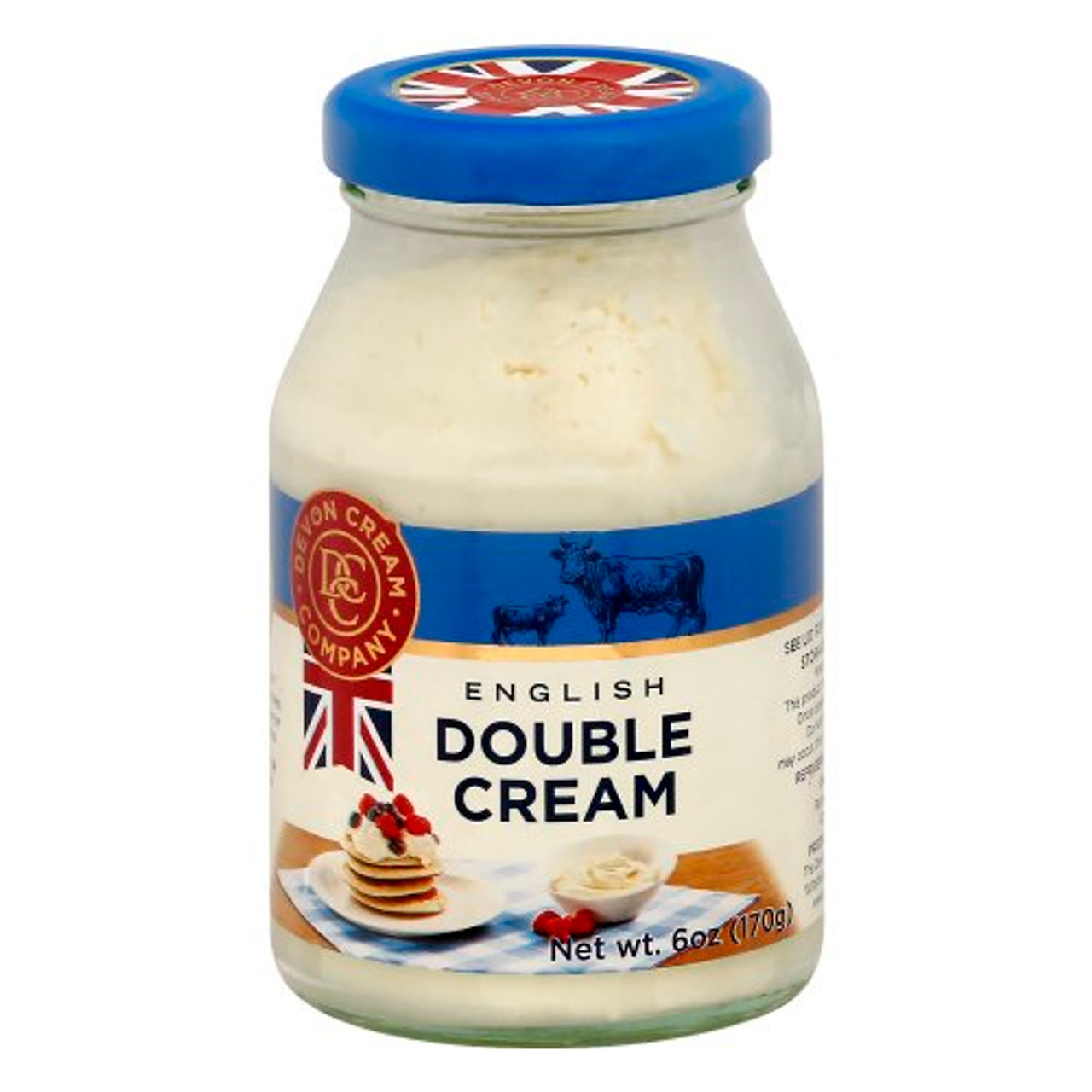 English Double Cream Standard Jar - The Queen's Pantry