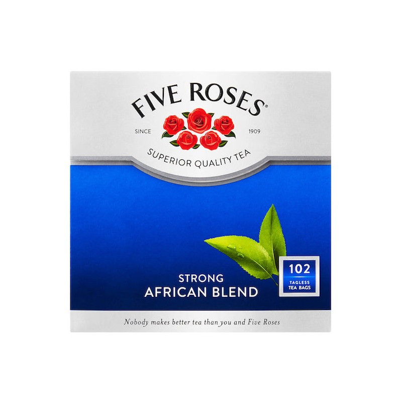 Five Roses Strong African Blend Tea 102 Bags - The Queen's Pantry
