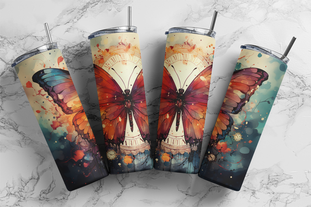 Butterfly #9 Sublimation PNG Design DIGITAL DOWNLOAD