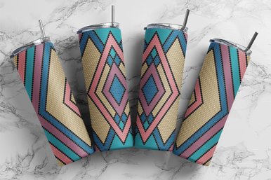 Diamond Repeat Bundle 30 oz Skinny SS16 66x72 (THREE PATTERNS)