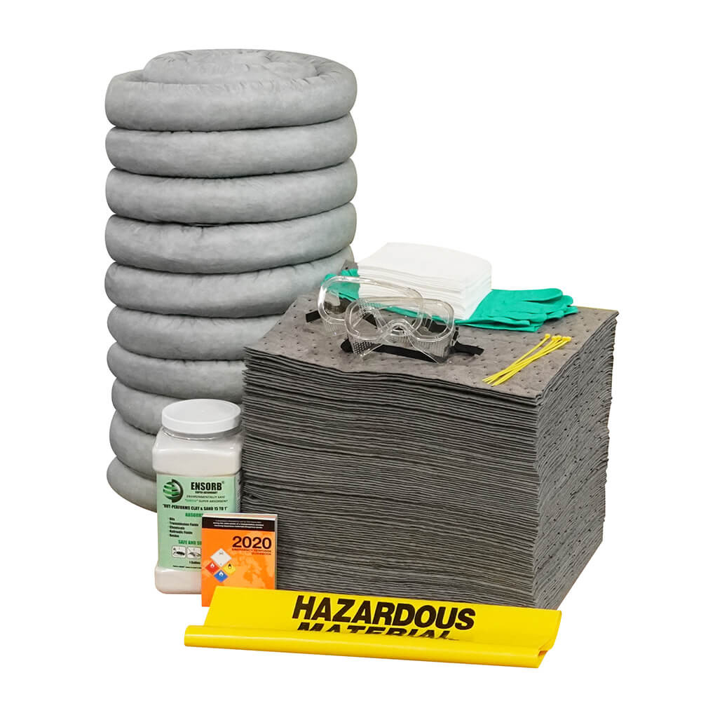 Universal Refill 95-Gallon Wheeled Poly SpillPack Spill Kit | ENPAC