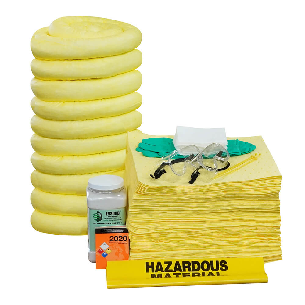 Aggressive Refill 95-Gallon Wheeled Poly SpillPack Spill Kit | ENPAC