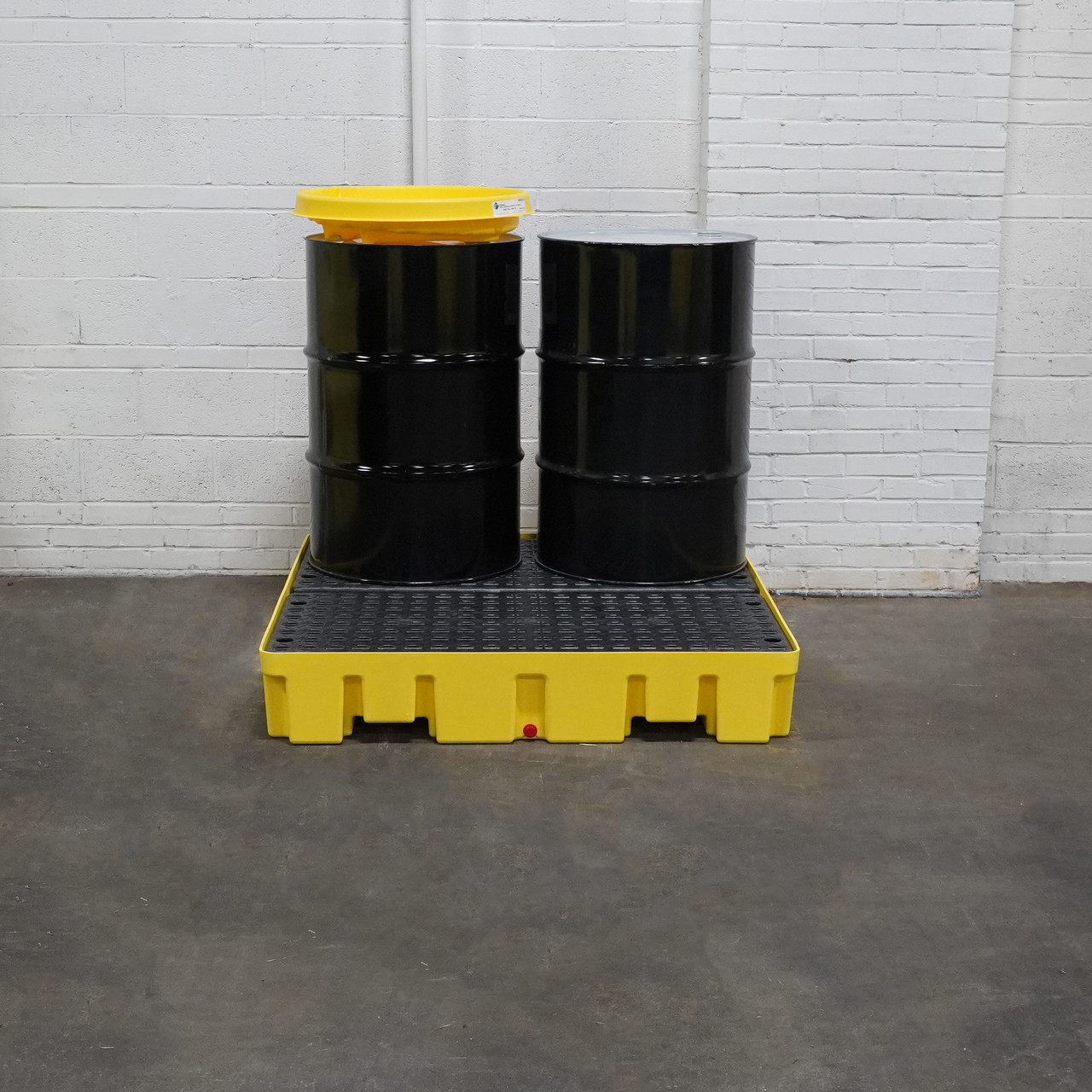 4 Drum Slim-Line Poly Spill Pallet | ENPAC