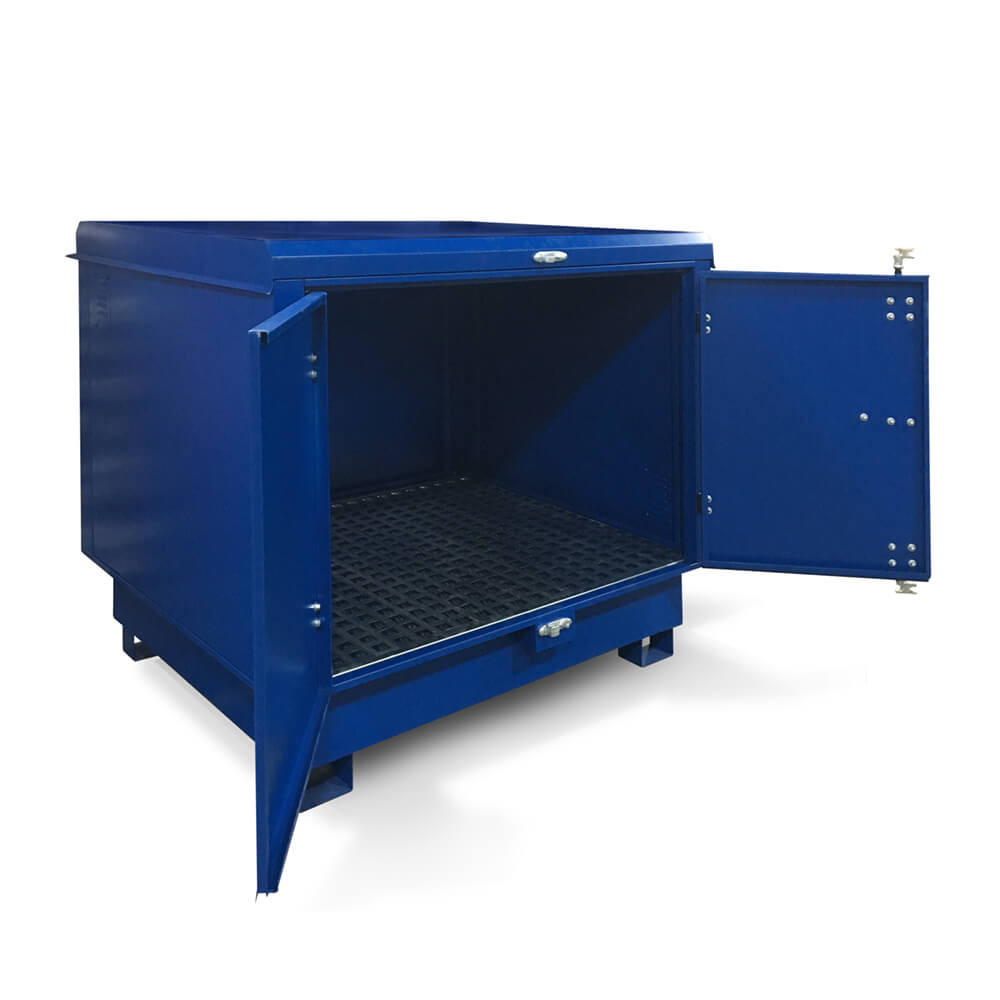 4 Drum Hazmat Storage Locker | ENPAC