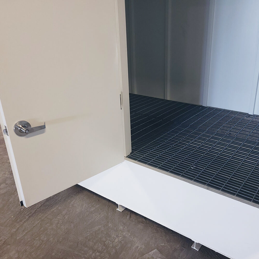 Double IBC Tote Steel HazMat Storage Locker | ENPAC