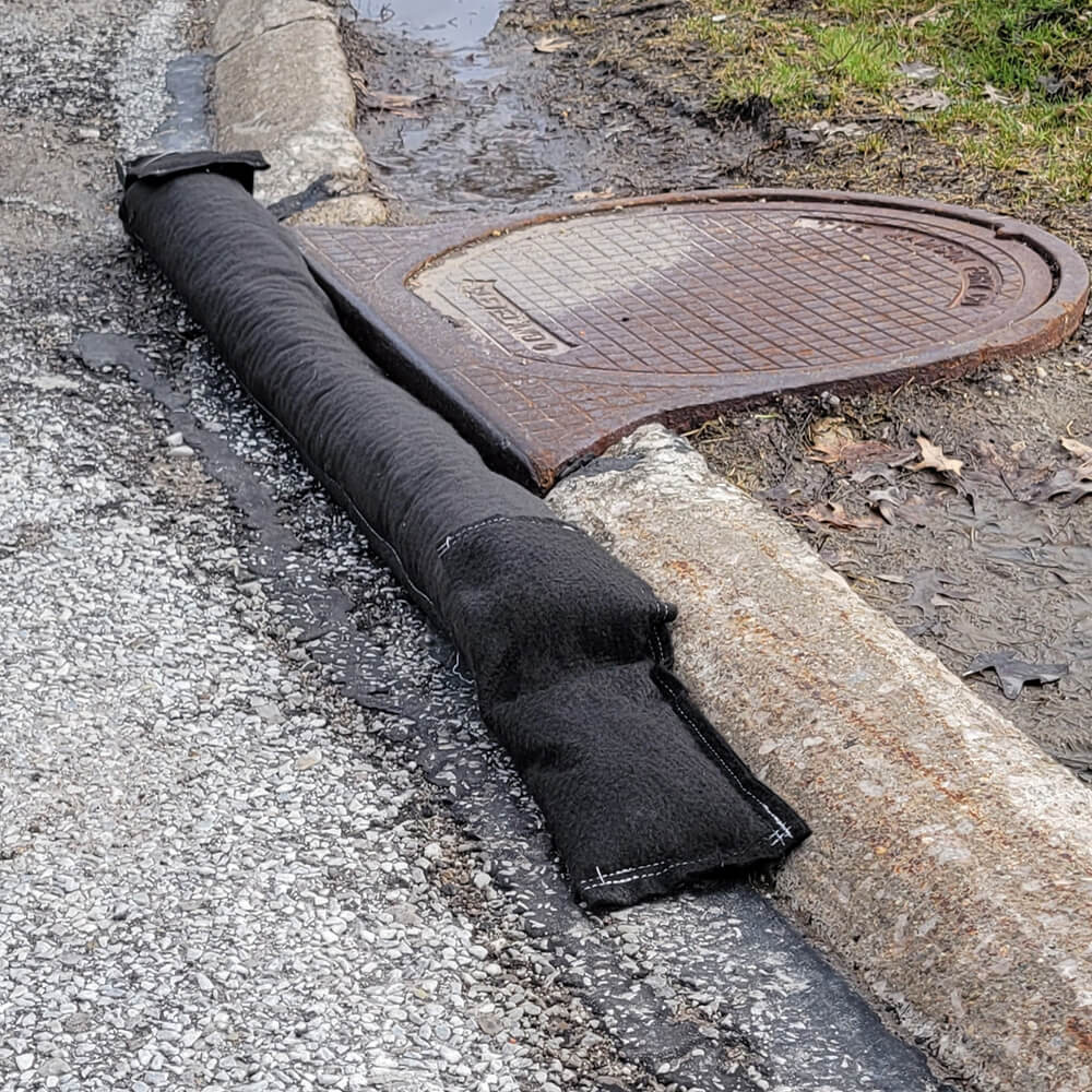Storm Sentinel® Drain Dam Weighted Filter Bags | ENPAC