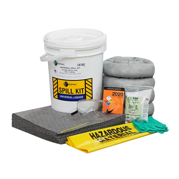Economy Safety Pail Spill Kit - Universal | Spill Containment Products
