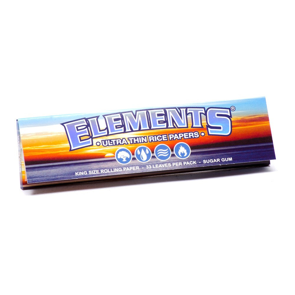 Elements Ultra Rice Paper King Size