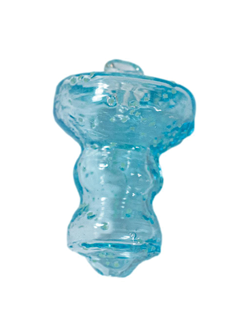 Opaque Colored Striped Carb Cap