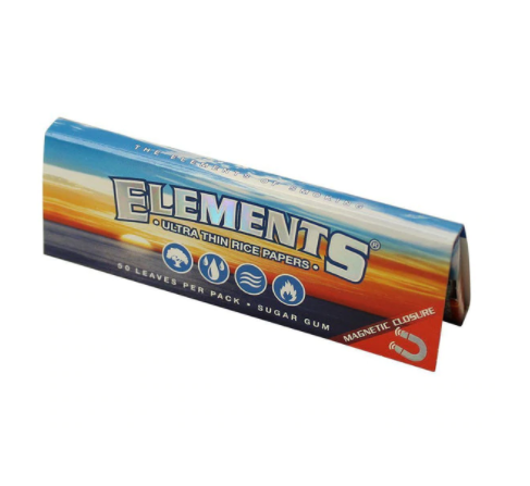 Elements Rolling Papers 1 ¼" Size | 25 ct. - High Mountain Imports