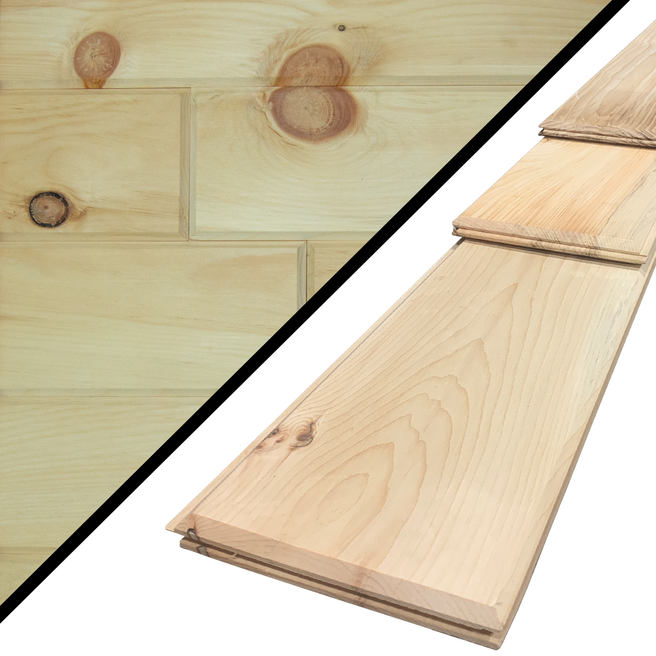 Select Knotty Pine Tongue & Groove Internet Pack