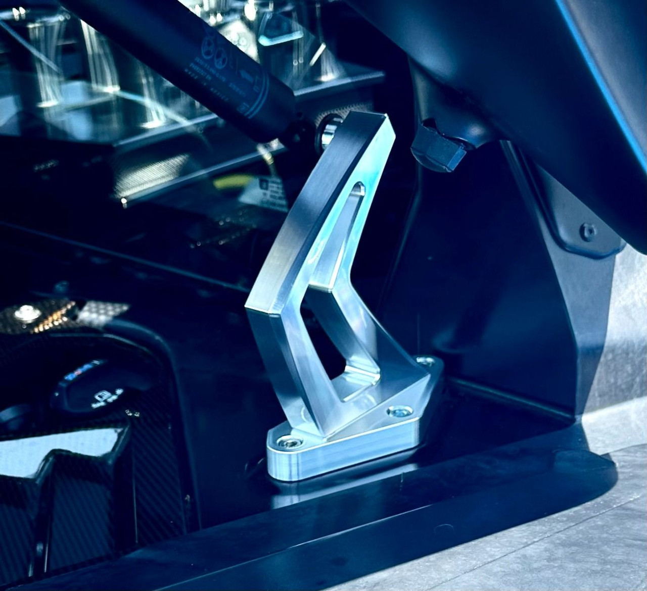 2020 2023 Chevy Corvette Engine Hatch Strut Mount | March Performance