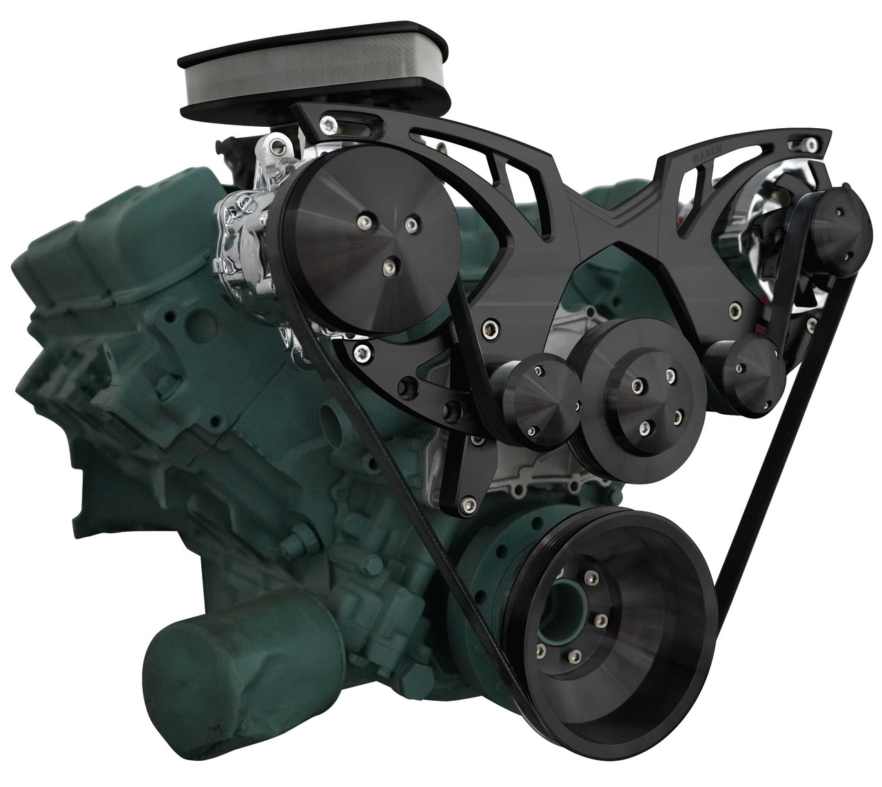 All Inclusive Buick Style Track Serpentine System | March Performance