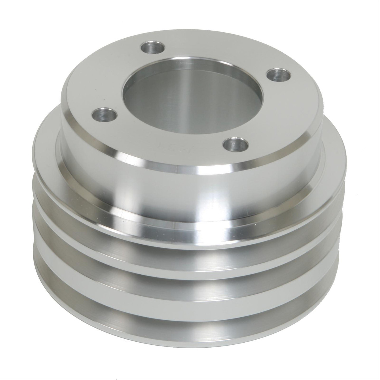 Small Block Ford V-Belt Crankshaft Pulley; 3V; Fluidamper - March ...