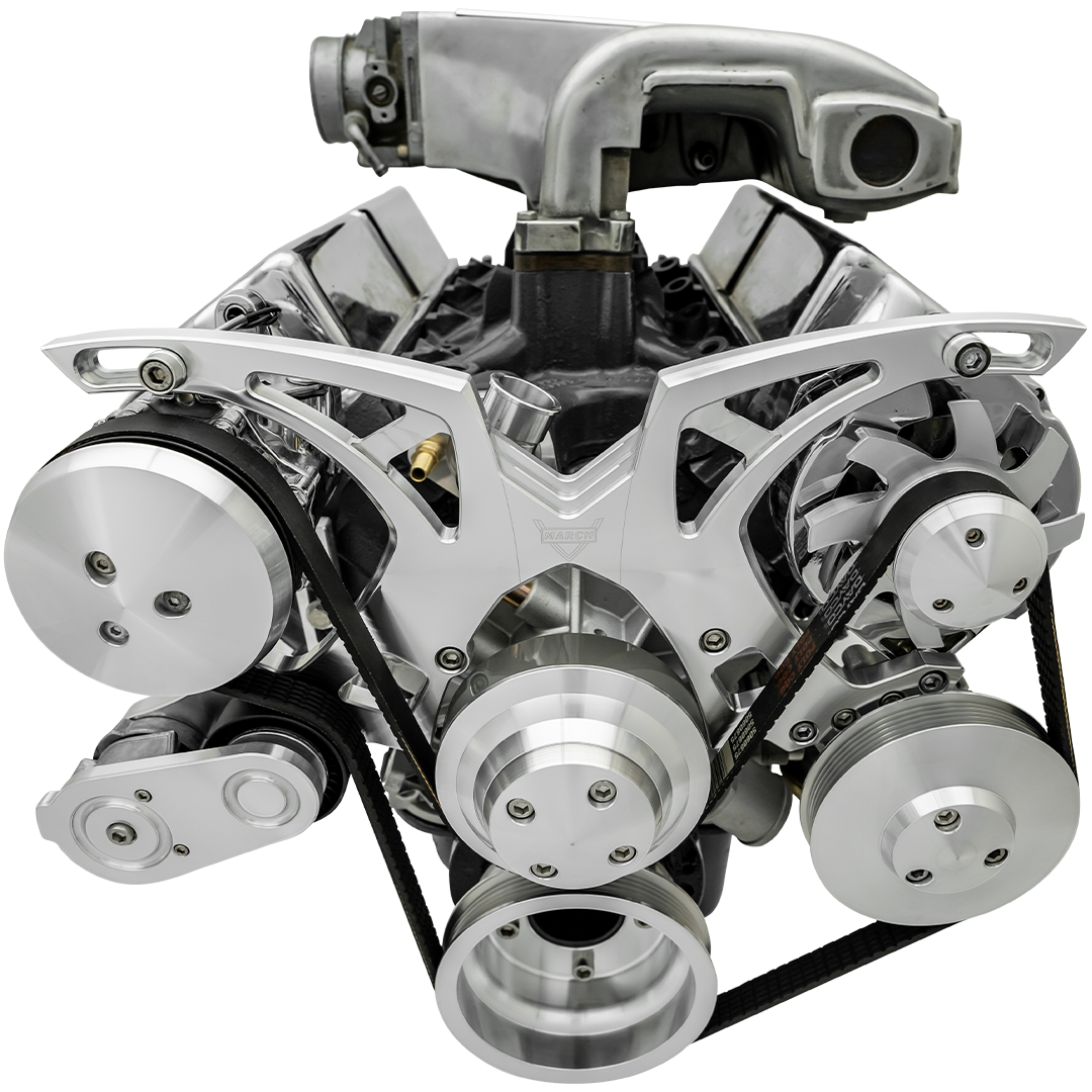 Small Block Ford 5.0L All Inclusive Style Track Serpentine System