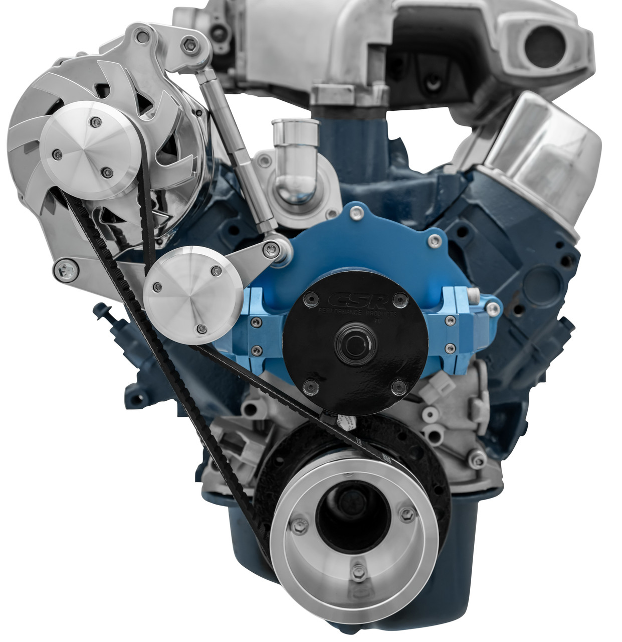 Small Block Ford Electric Water Pump Deluxe Serpentine Conversion Kit