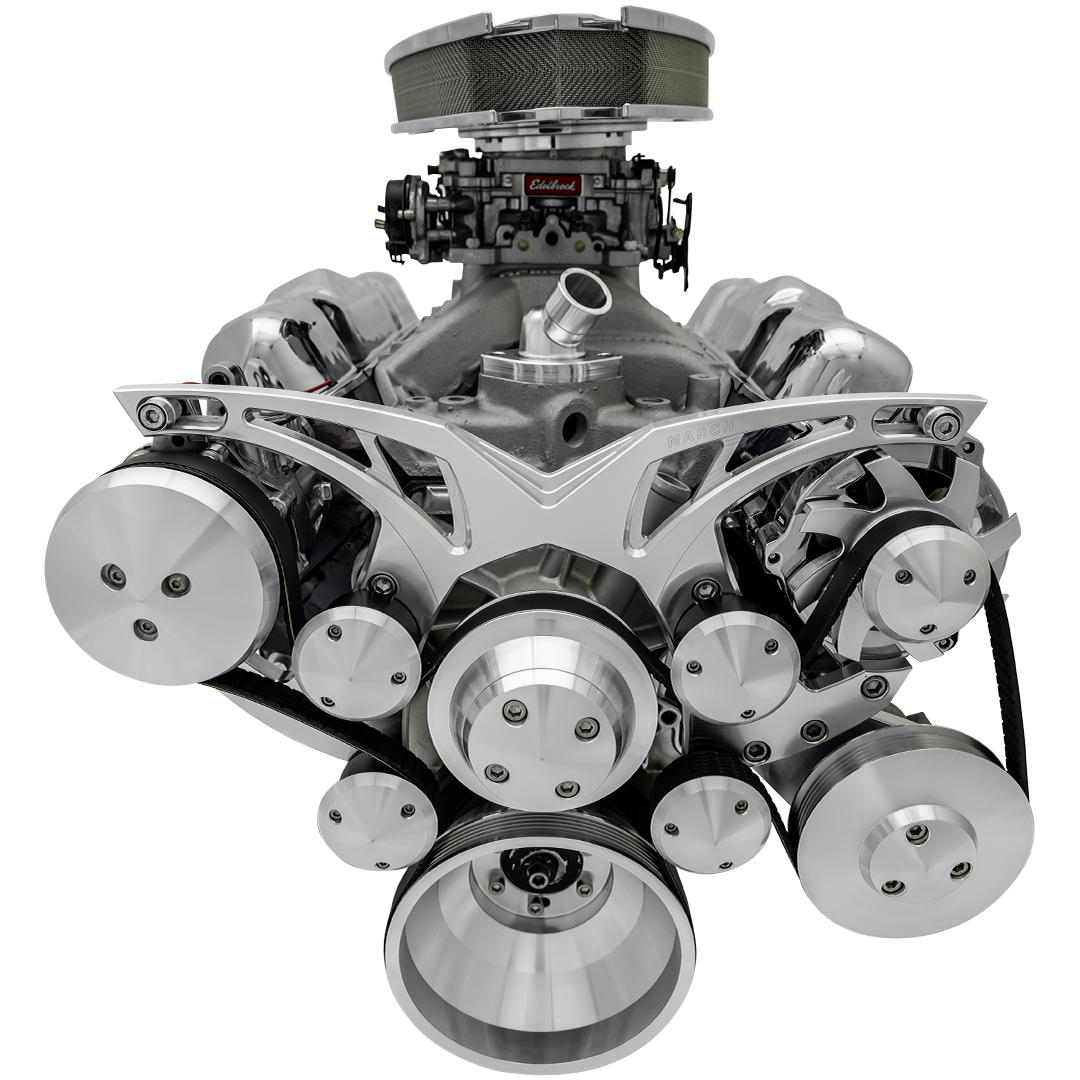 Small Block Chrysler All Inclusive Style Track Serpentine System