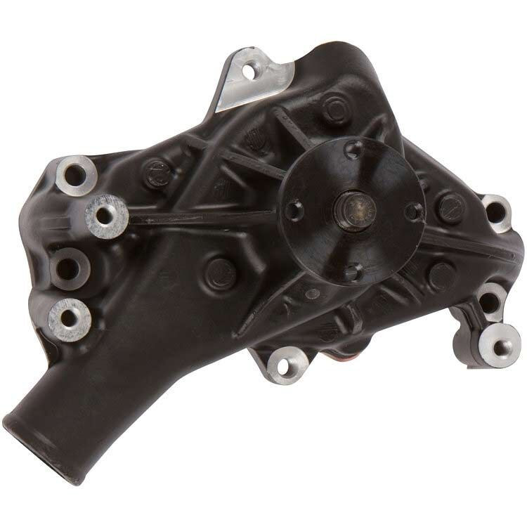 Small Block Chevy Black Long Water Pump