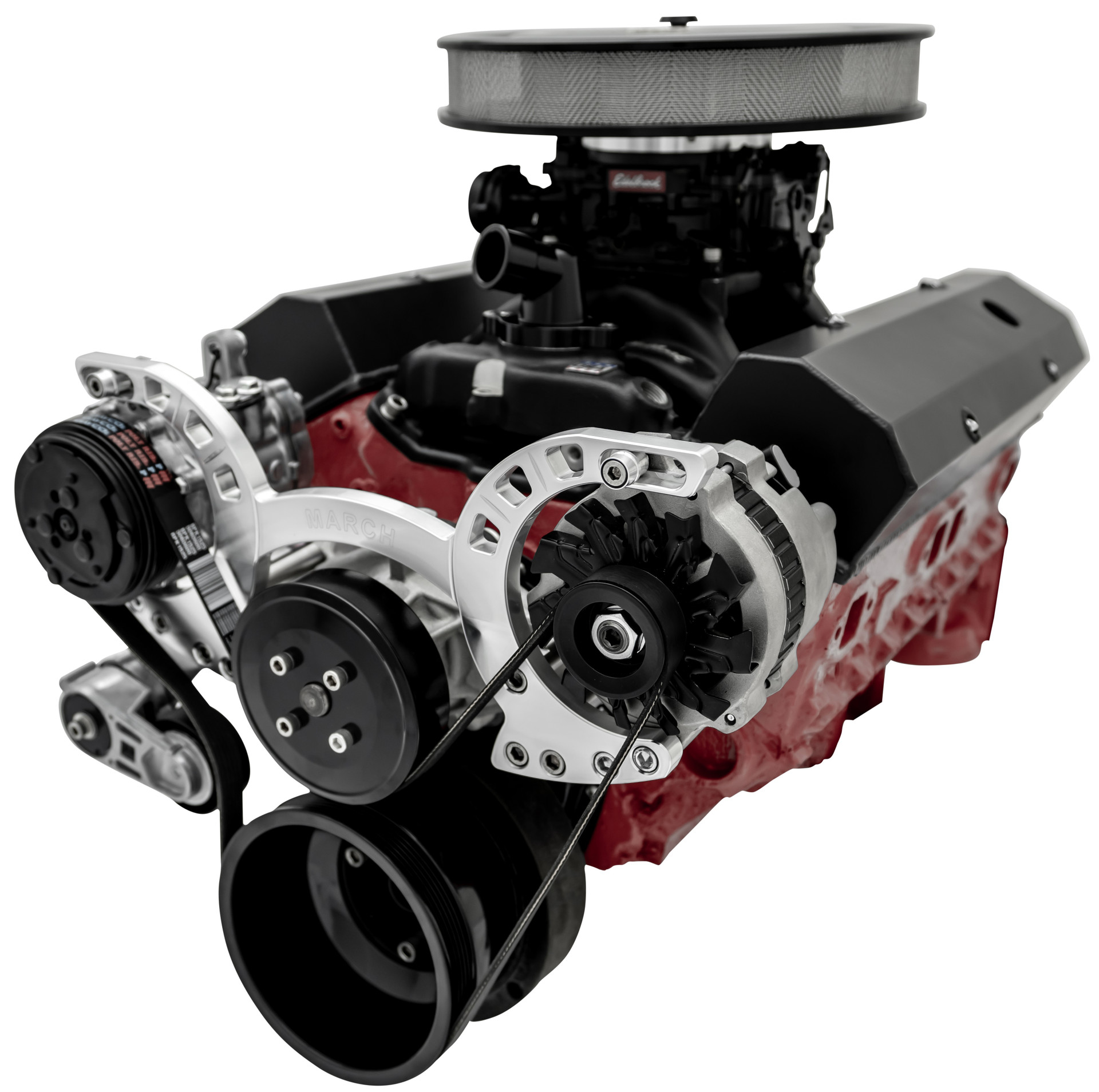 Small Block Chevy Sport Track Serpentine System | March Performance