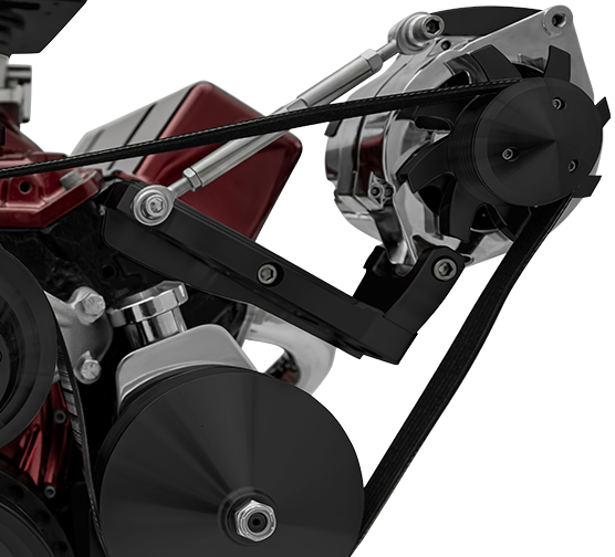 Small Block Chevy Driver Side Mount Alternator | March Performance
