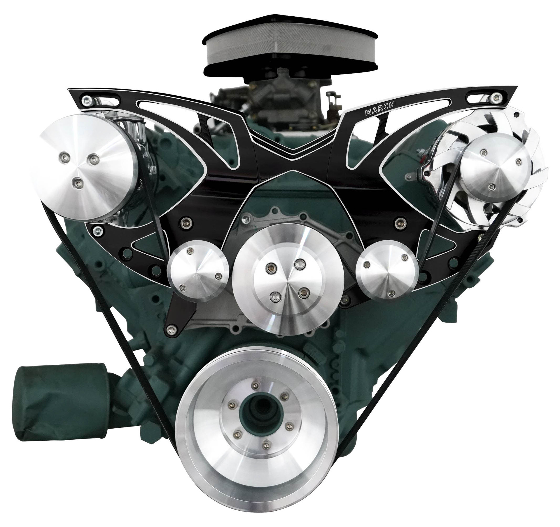 All Inclusive Buick Style Track Serpentine System | March Performance